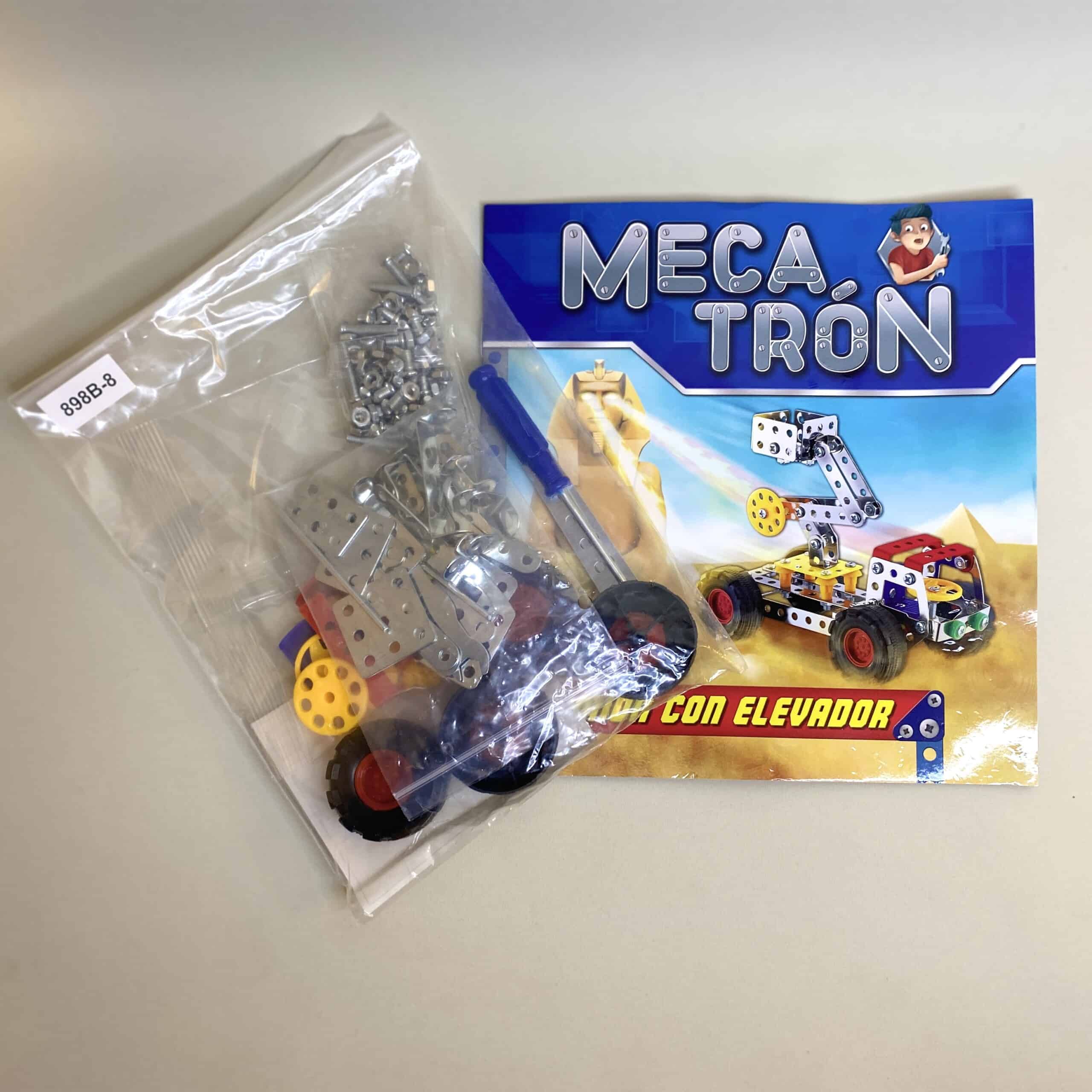 Construye Mecatrón - Camión con grúa + libro - juguete • Talla ...