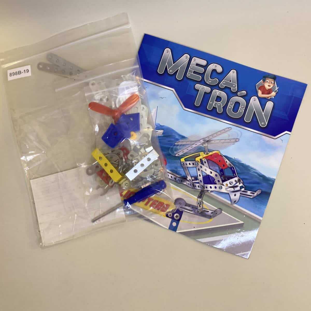 Construye Mecatrón - Helicóptero + libro - juguete • Talla: • Disfraces ...